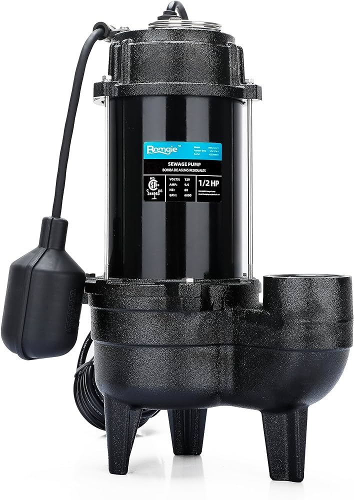 Bomba de Agua Sumergible para Aguas Residuales: Solución Eficaz en Saneamiento Hídrico ...